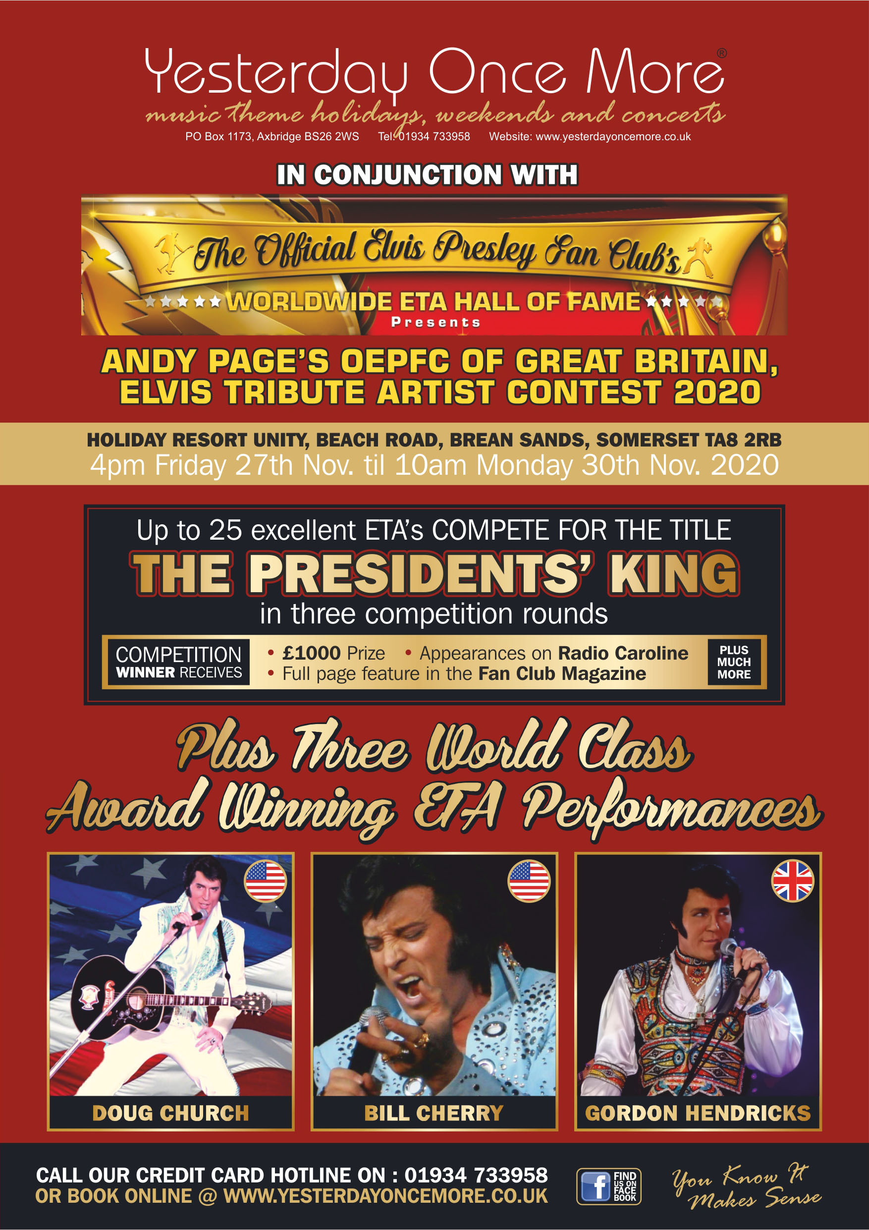 Elvis Weekend 2020 | Yesterday Once More